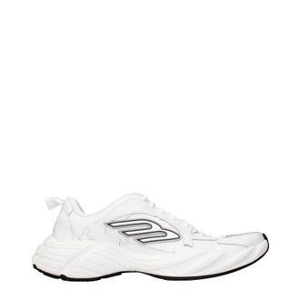 Balenciaga Lundi Hommess Baskets en cuir blanches