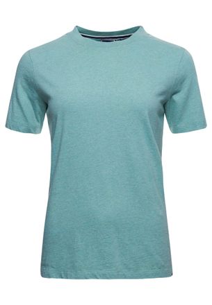 Superdry Damen Vintage Logo EMB Tee T-Shirt, Sage Marl, S