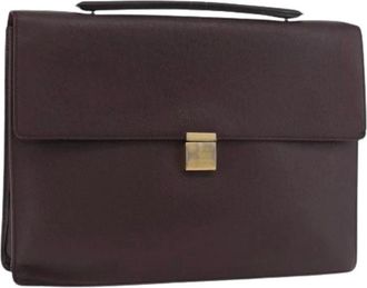 Louis Vuitton Sacoche daffaires Pre-owned - Femme - Pre-owned - Rouge - Taille: ONE Size