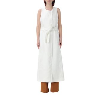 Max Mara &Auml;rmelloses Westenkleid - - Dresses - Damen - Wei&szlig; - XS