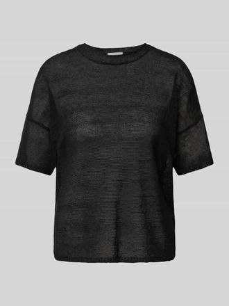 Milano Strickshirt aus Leinen-Mix