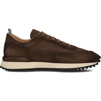 Officine Creative Braune Wildleder Low Top Sneakers - - Shoes - Herren - Braun - 46 EU