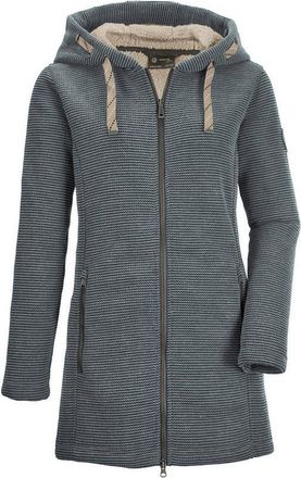 G.I.G.A. DX by killtec Fleecejacke GW 54 WMN KNTFLC PRK Windabweisender Damen Strickfleeceparka mit Kapuze und Fleecefutter