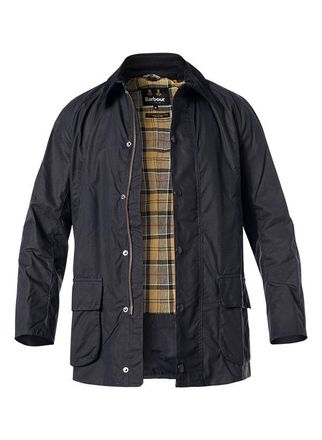 Barbour Herren Jacke blau Baumwolle