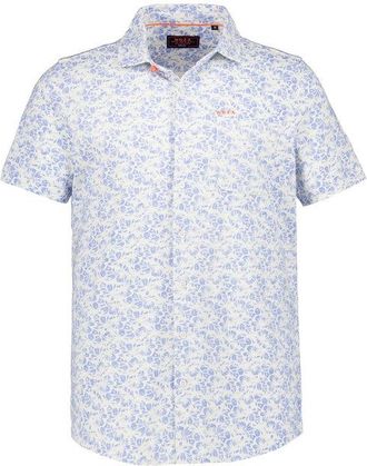 N.Z.A. Herren Kurzarmhemd wei&szlig; Jersey