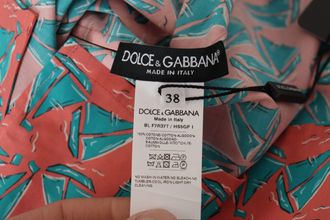 Dolce & Gabbana Sailboat Print Cotton T-Shirt - Red
