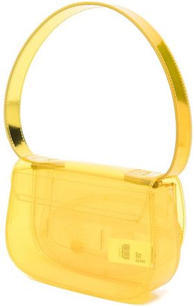 Diesel Resin Chain Embellishment Mini Bag - Yellow