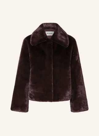 Apparis Apparis Kunstpelz-Jacke Elis braun