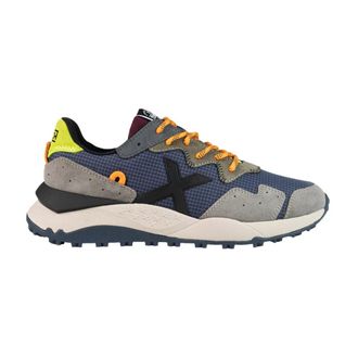 Munich Blaue Sportliche Textil-Sneakers - - Shoes - Herren - Mehrfarbig - 44 EU