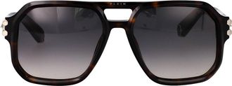 Philipp Plein Sonnenbrille - Braun