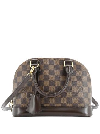 Louis Vuitton Alma Handbag Damier BB shoulder bag - Marron