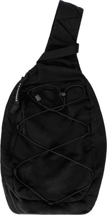 C.P. Company Businesstaschen & Reisegep&auml;ck - C.p. Company Nylon B Black One-shoulder Backpack B - Gr. unisize - in Schwarz - f&uuml;r Damen