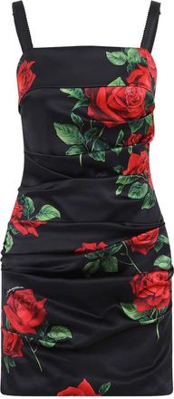 Dolce & Gabbana Kurzes Kleid - Schwarz