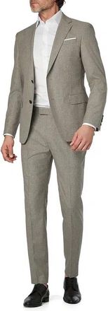 Joop Herren Anzug braun Slim Fit