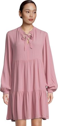 Tom Tailor Damen Kleid mit Schleifendetail 1032008, 25901 - Cozy Rose, XL