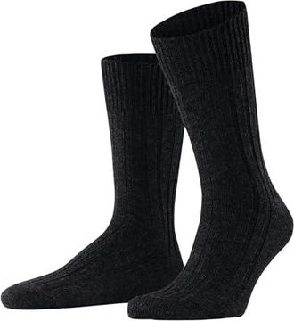 Esprit Hygge M So laine cachemire fantaisie 1 paire, Chaussettes Homme, Noir Black 3000, 39-42