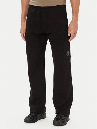 C.P. Company Jogginghose 21CMSP030A005086W Schwarz Regular Fit