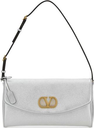 Valentino Garavani Femme, Sacs, Gris, Taille: ONE Size DeVain Small Shoulder Bag