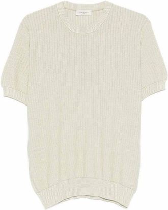 PIACENZA 1733 Pull Col Rond - Vert Clair