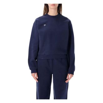 PANGAIA Classic Crewneck HW - - Sweatshirts & Hoodies - Damen - Blau - M