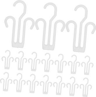 DOITOOL 30 Stück Teiliges Schuhhalter aus Robustem PP Material Dickes Design Hängendes Schuhregal für Hausschuhe und Sneaker Platzsparend zum Lufttrocknen und