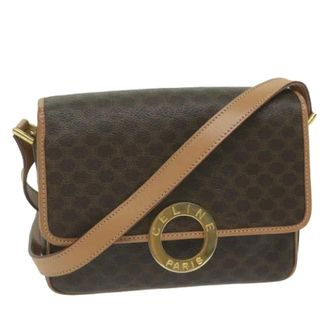 Celine Pre-owned Cuir sacs-celine - Femme - Pre-owned - Brun - Taille: ONE Size