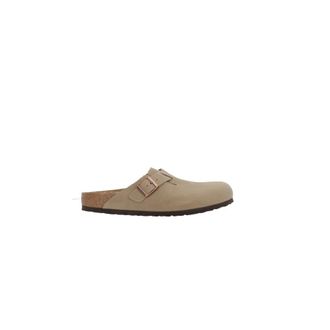 Birkenstock Homme, Chaussures, Brun, Taille: 44 EU Mules Plates en Nubuck Tabac