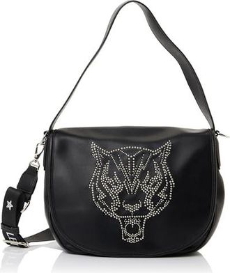 Plein Sport Large Shoulder STEFHANIE Stud, Handbag Unisex, Black