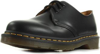 Dr. Martens 1461 MONO Smooth BLACK, Unisex-Erwachsene Derby Schn&uuml;rhalbschuhe, Schwarz (Black), 44 EU (9.5 Erwachsene UK)