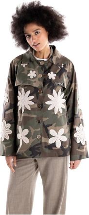 5 Progress Femme, Vestes, Multicolore, Taille: 40 FR Military Jacket