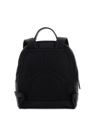 Prada sac &agrave; dos m&eacute;dium en cuir Saffiano - Noir