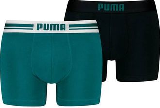 Puma Herren Unterhose EVERYDAY PLACED LOGO BOXER 2P