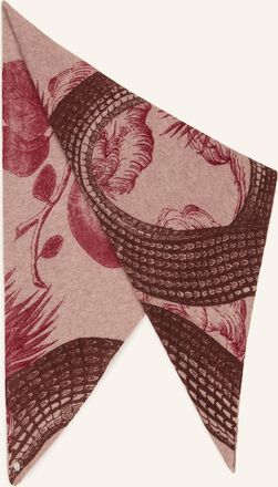 Friendly Hunting Friendly Hunting Dreieckstuch Aus Cashmere rot