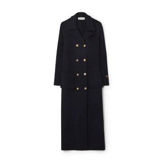 Busnel Capri Mantel - - Coats - Damen - Blau - XL