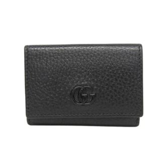 Gucci Portefeuille Pre-owned Double G 735212 - Femme - Pre-owned - Noir - Taille: ONE Size