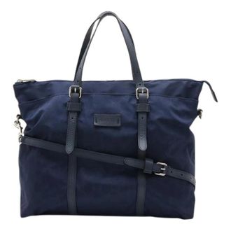 Gucci Pre-owned GG Nylon 2way Tote Bag - - Pre-owned - Damen - Blau - ONE SIZE