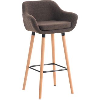 Clp Barhocker Grant Stoff braun