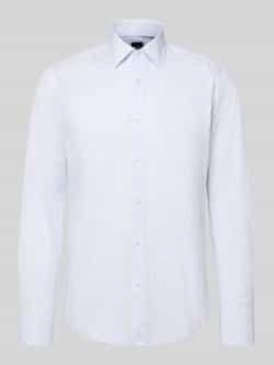 HUGO BOSS Regular Fit Businesshemd aus Baumwoll-Mix Modell Joe