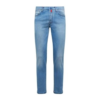 Kiton Ultra-Slim Baumwolljeans - - Jeans - Herren - Blau - W34