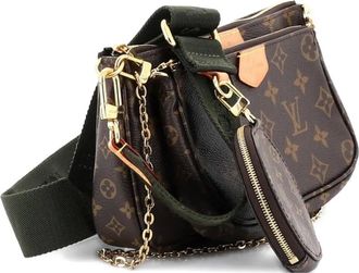 Louis Vuitton Multi Pochette Accessoires Monogram Canvas crossbody bag - Braun