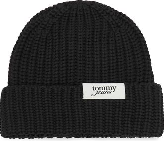 Tommy Hilfiger M&uuml;tze Tommy Hilfiger Script AW0AW18972 Schwarz