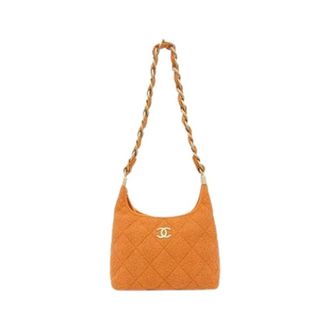 Chanel Pre-owned Vintage Schultertasche - - Pre-owned - Damen - Orange - ONE SIZE