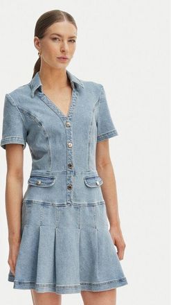 Morgan Jeanskleid 251-RTALA Himmelblau Slim Fit