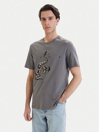 HUGO BOSS T-Shirt Discorb 50557672 Grau Regular Fit