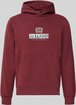 Jack & Jones Hoodie mit Label-Print Modell FREDERIKSBERG