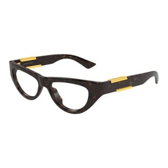 Bottega Veneta Femme, Accessoires, Brun, Taille: 51 MM Monture optique oeil-de-chat