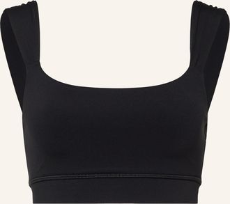 Sweaty Betty Sport-Bh Ultimate Studio Ruched schwarz
