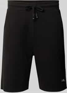 Alpha Industries Shorts mit Strukturmuster und Label-Detail