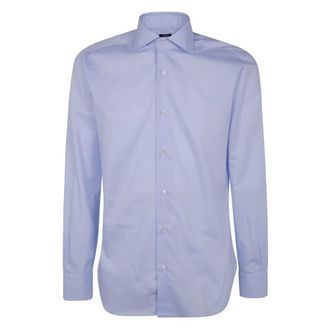 Barba Homme, Chemises, Bleu, Taille: 4XL Chemise Oxford Classique