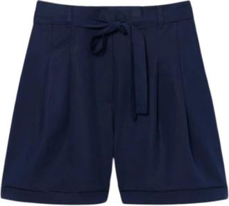 Lacoste Femme, Shorts, Bleu, Taille: 34 FR Bermuda Shorts